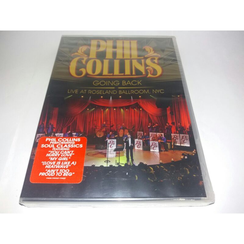 Dvd - Phil Collins - Going Back : Live at Roseland Ballroom 2010 ...