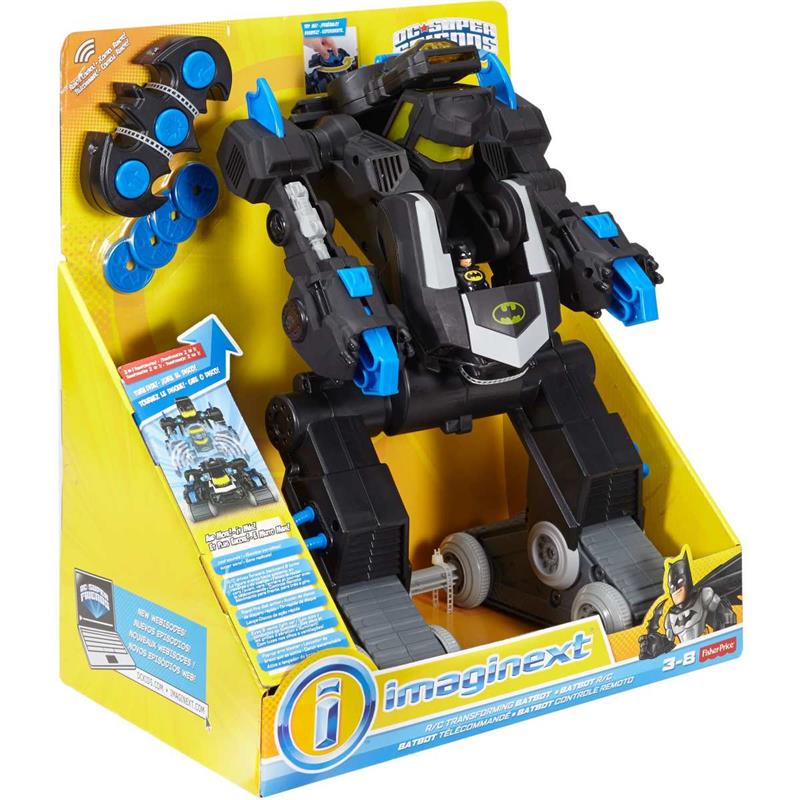 IMAGINEXT BATMAN BATBOT MATTEL | Shopee Brasil
