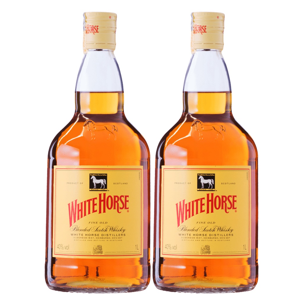 Kit Whisky White Horse 1000ml - 2 Unidades | Shopee Brasil