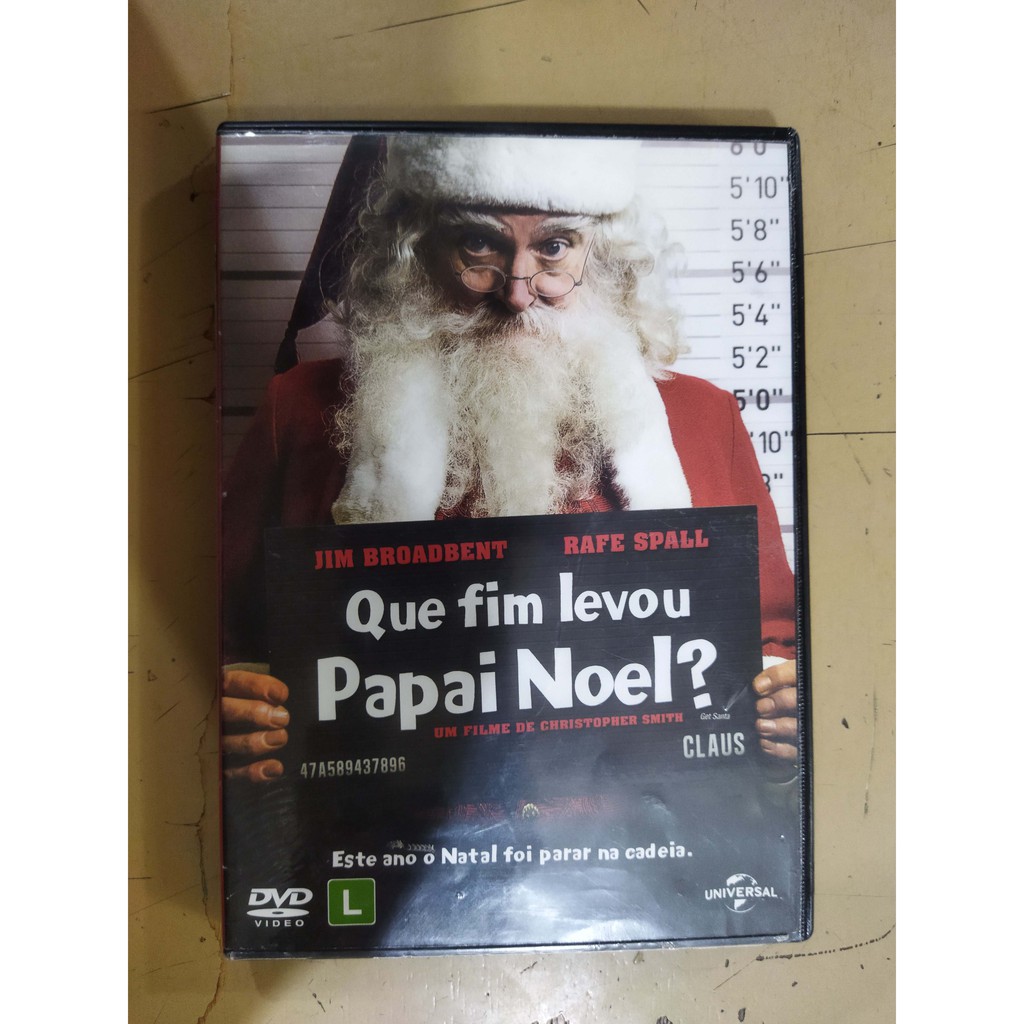 Dvd Que fim levou Papai Noel ?- Jim Broadbent/Rafe Spall | Shopee Brasil