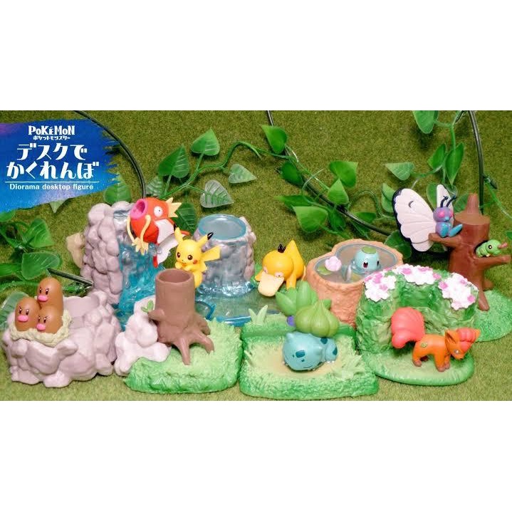 Action figure - Pokemon Diorama Desktop figure | Shopee Brasil