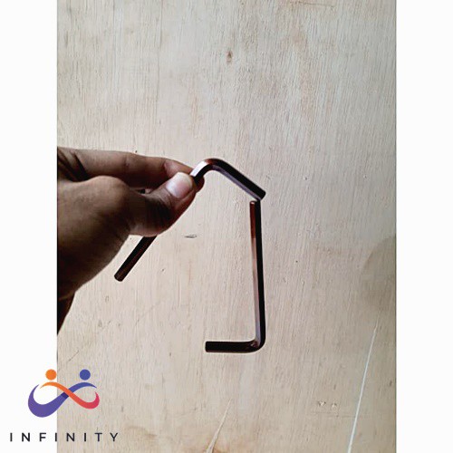 Chave L Longa/Sextavada TORA 6 mm Feita Em TAIWAN VALADIUM Multiuso ...