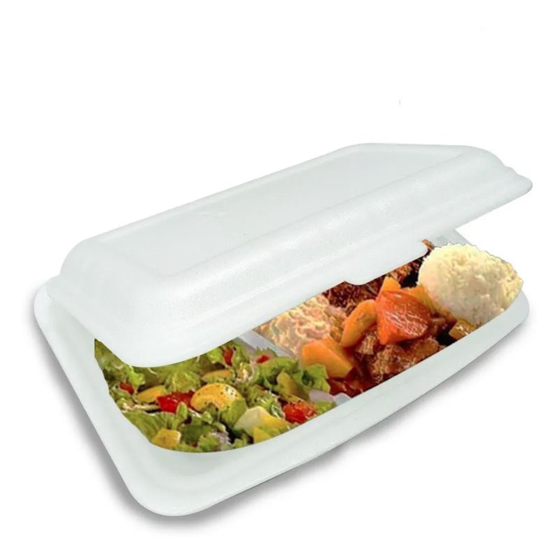 Hamburgueira Copobras Isopor Ch-101 C/50uni | Shopee Brasil