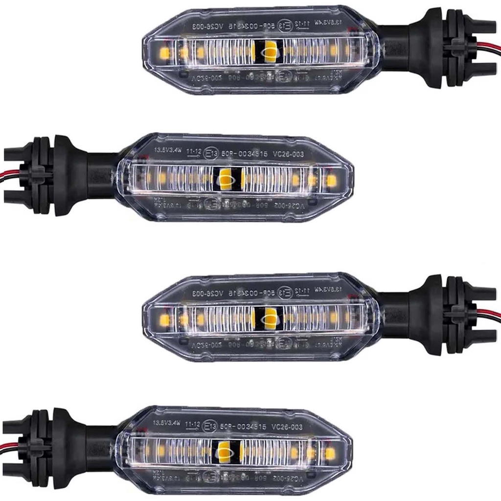 Kit 4 Seta Pisca Led Cb250f Twister Sequencial Titan160 Fan 160 Start ...