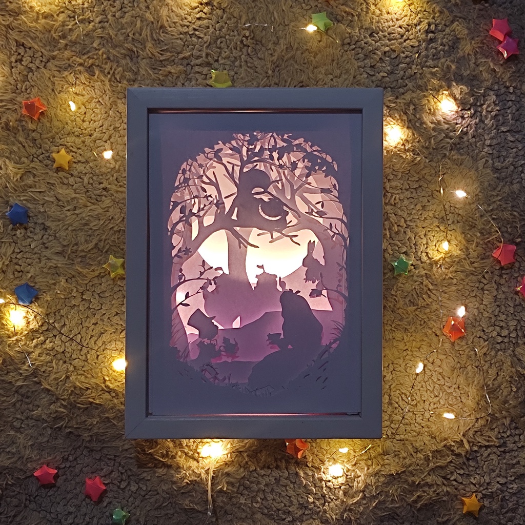 Shadow Box - Disney: Alice | Shopee Brasil