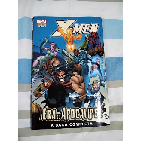 Livro HQ X-Men A era do apocalipse - A saga completa - Volume 2 | Shopee Brasil