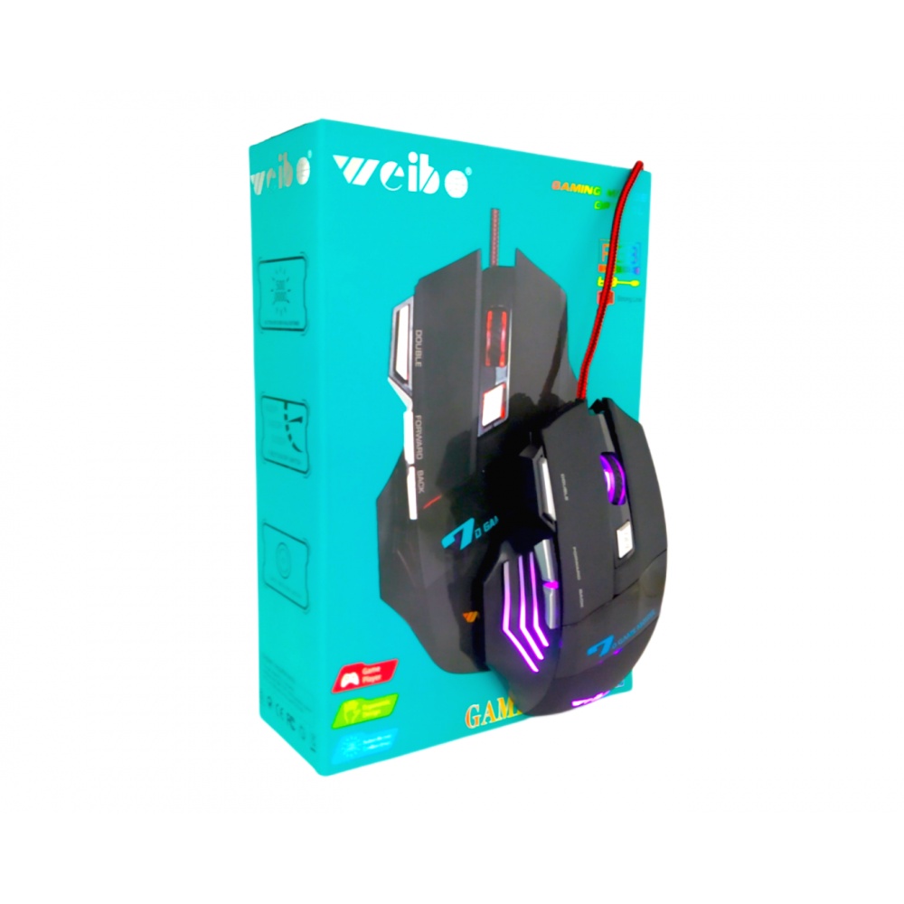 Mouse X7-Game ( WEIBO ) | Shopee Brasil