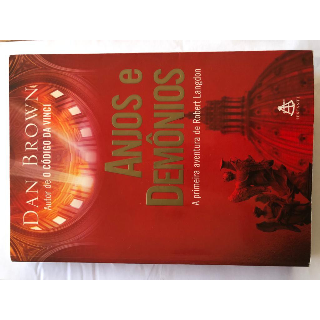 Livro Anjos e Demônios Dan Brown | Shopee Brasil