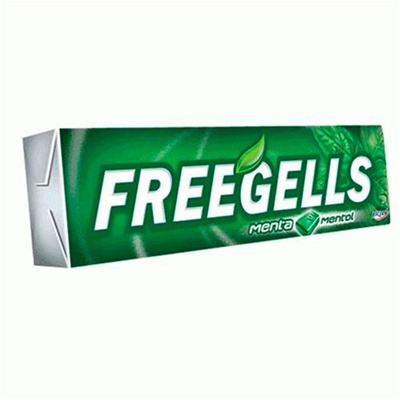 Bala Riclan FreeGells sabores 35 gramas | Shopee Brasil