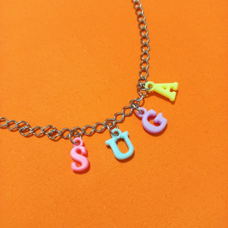 Colar - Suga (bts/kpop) | Shopee Brasil Colar - Suga (bts/kpop) | Shopee Brasil