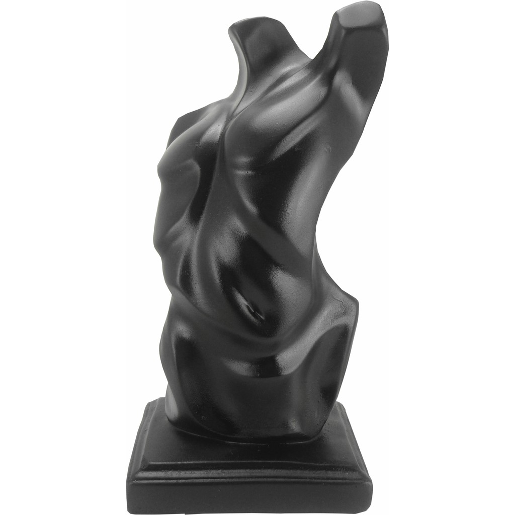 Escultura Torso Masculino Estatueta Dorso Enfeite - Gr 29 Cm | Shopee ...