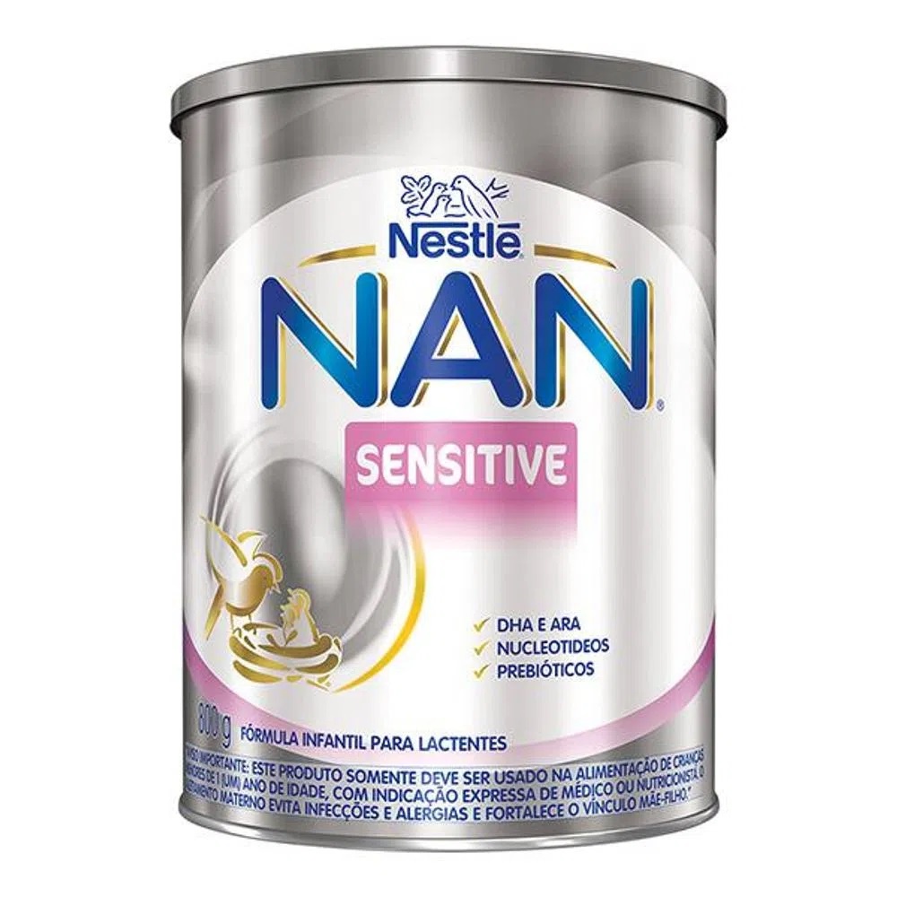 Fórmula Infantil Nan Sensitive 800gr | Shopee Brasil