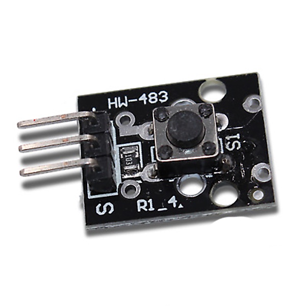 Modulo Push Button Hw-483 Para Arduino Entre Outros Sistemas Embarcados | Shopee Brasil