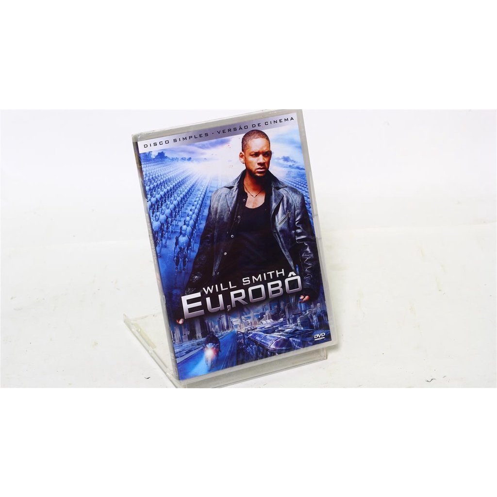 DVD EU, Robô - Will Smith - Disco Simples - Versão de Cinema - Lacrado ...