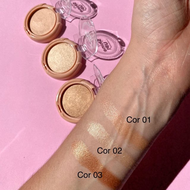 Iluminador Compacto Shine Up Mahav | Shopee Brasil