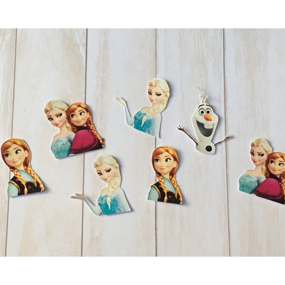 100 apliques ou tags de 3cm para decorar forminhas, toppers ou ...