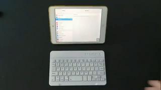 new Mini Teclado Sem Fio Bluetooth Para Teclados Ipad Apple/Xiaomi ...