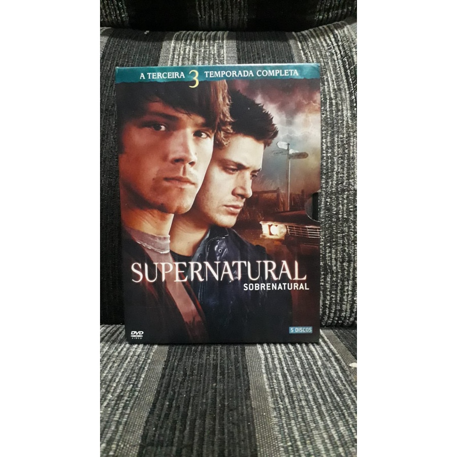 DVD - Sobrenatural (supernatural) 3º temporada | Shopee Brasil
