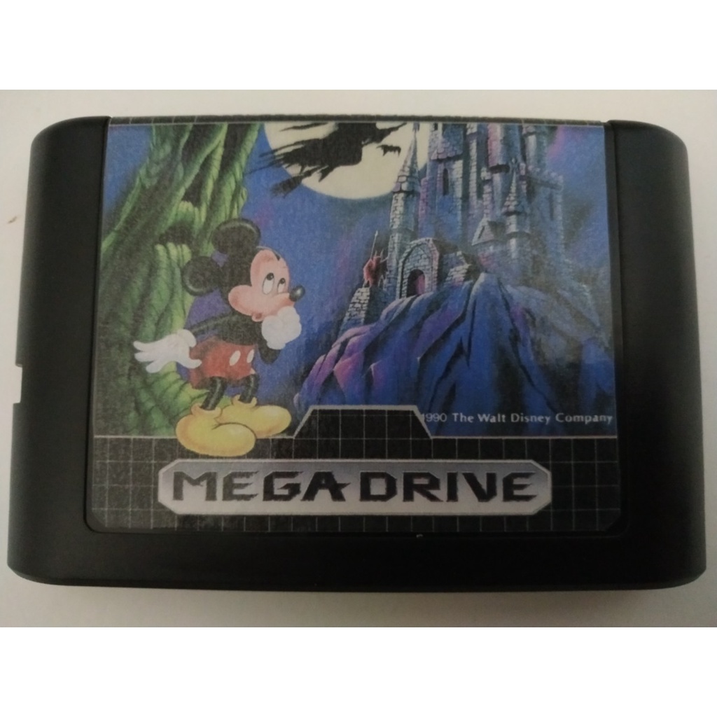 Castle of Illusion Mickey Mouse para Sega Mega Drive | Shopee Brasil