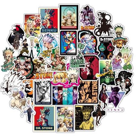 Adesivos anime Dr. Stone - sticker | Shopee Brasil