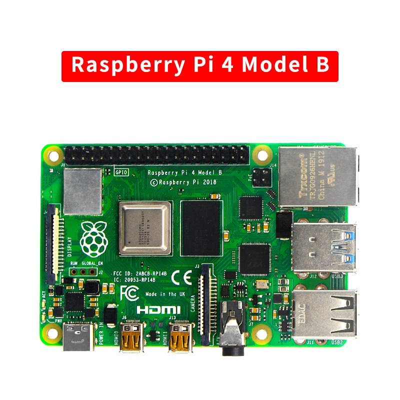 Original Último Raspberry Pi 4 Modelo B Placa De Dev 2G 4G 8G RAM 2.4G & 5G WiFi Adequado Para ...
