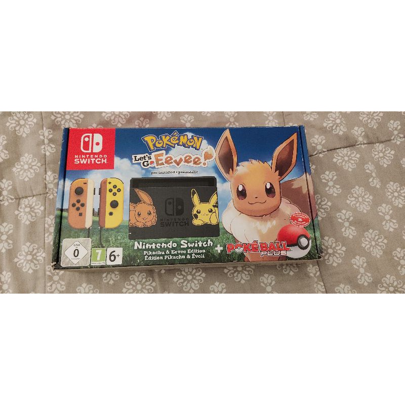 Nintendo Switch Edicao Pokemon Let s Go Eevee