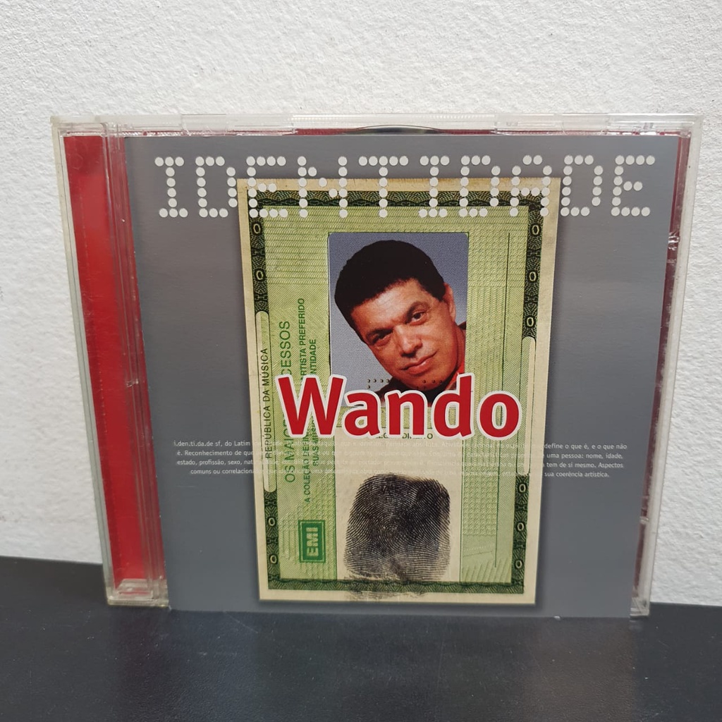 CD Wando - Colet. Identidade - Original | Shopee Brasil