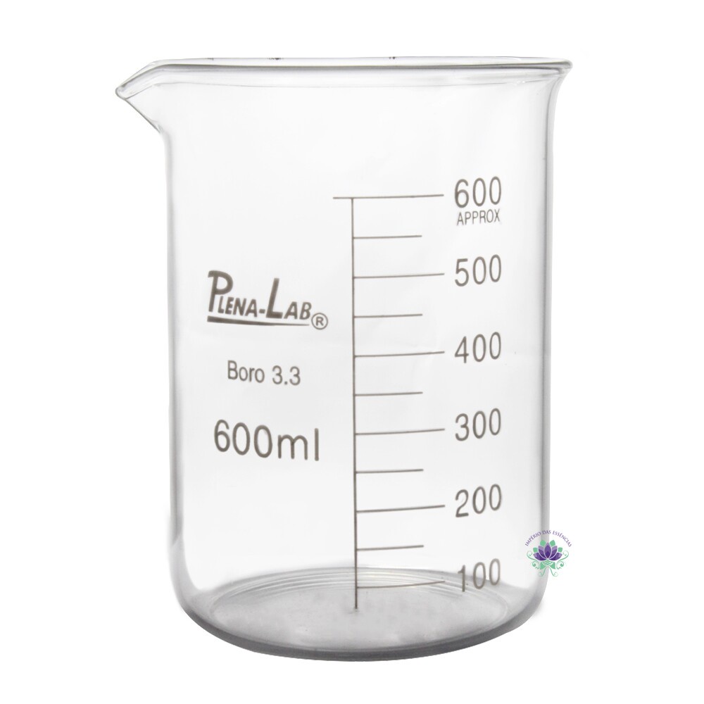 Copo Becker de Vidro 600ml (1un) | Shopee Brasil