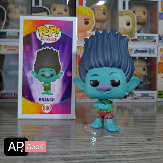 Funko Pop - Branch (Trolls) | Shopee Brasil