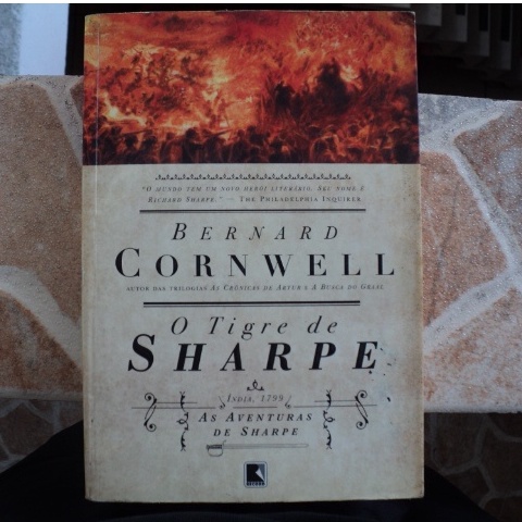 Livro As Aventuras de Sharpe: o Tigre de Sharpe - Bernard Cornwell | Shopee Brasil