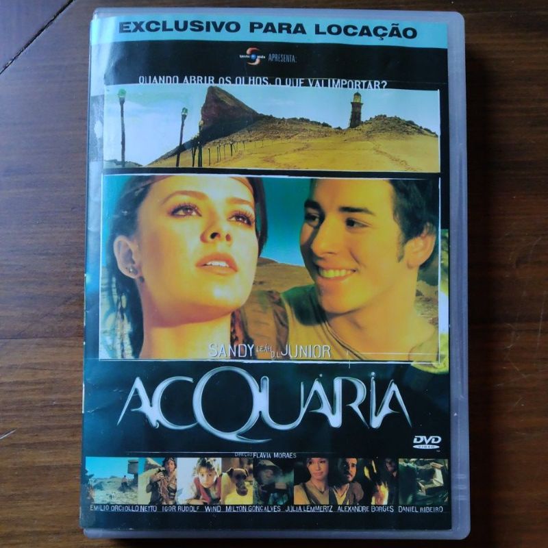 DVD Original Acquaria Sandy Júnior | Shopee Brasil