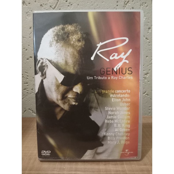 DVD Ray Genius um tributo a Ray Charles | Shopee Brasil