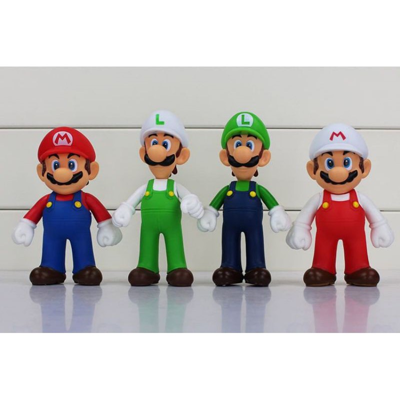Boneco Mario Figure Collection Action Figure | Shopee Brasil