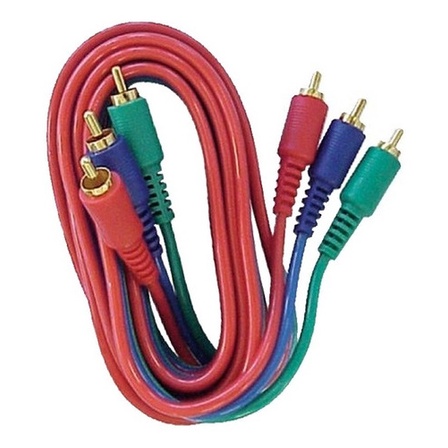 Cabo Video Componente Injetado Dourado 3 Metros | Shopee Brasil