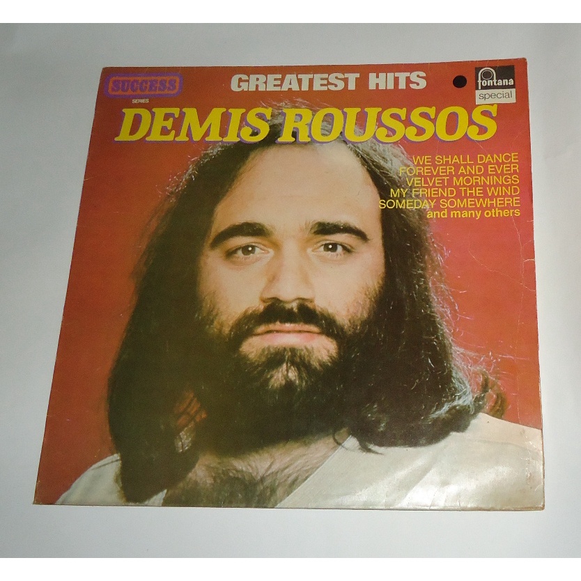 LP: GREATEST HITS - DEMIS ROUSSOS - 1980 (EDIÇÃO NACIONAL) | Shopee Brasil
