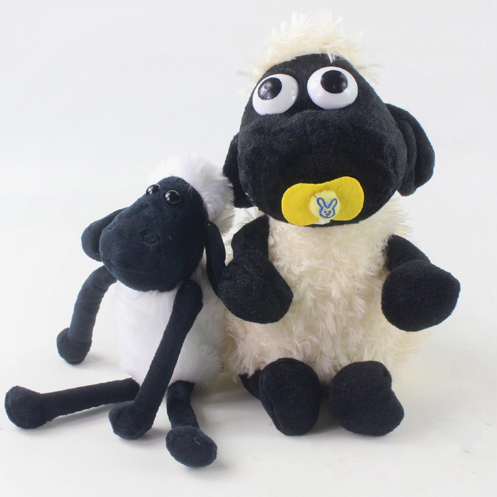 25 Cm Shaun The Sheep Chaveiro Brinquedos De Pelúcia Pingente Boneca ...