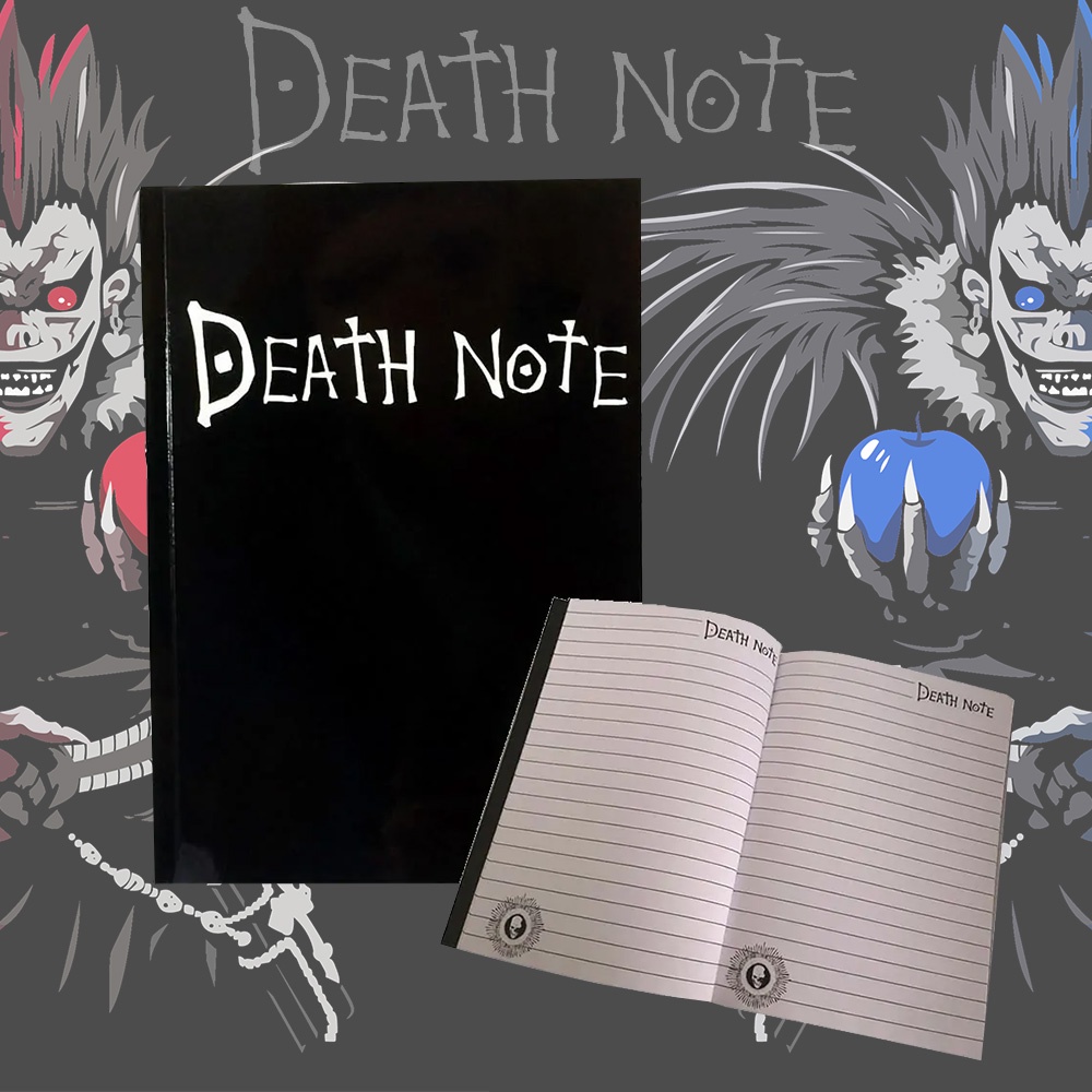 Death Note Caderno da Morte Para Cosplay Anime L Kira Ryuk Anime Livro ...