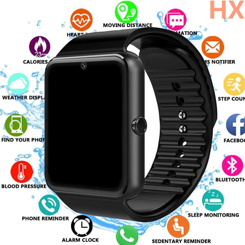 Smart Watch GT08 Cartão Sim Android Bluetooth Câmera Esporte SmartWatch ...