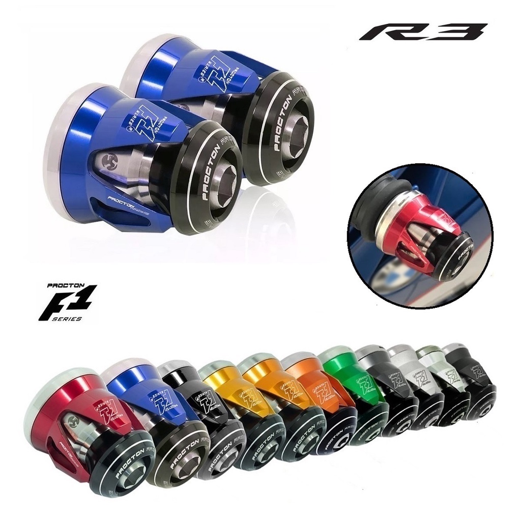 Peso Terminal De Guidão F1 Procton Racing Yamaha YZF R3 | Shopee Brasil