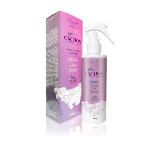 Spray Day after Ativador De Cachos Domados Volume Definição 200ML ...