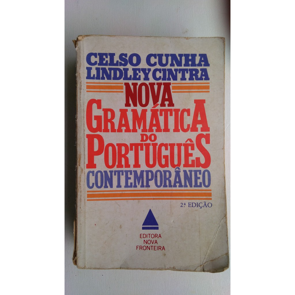 Livro Nova Gramática do Português Contemporâneo (Usado) | Shopee Brasil