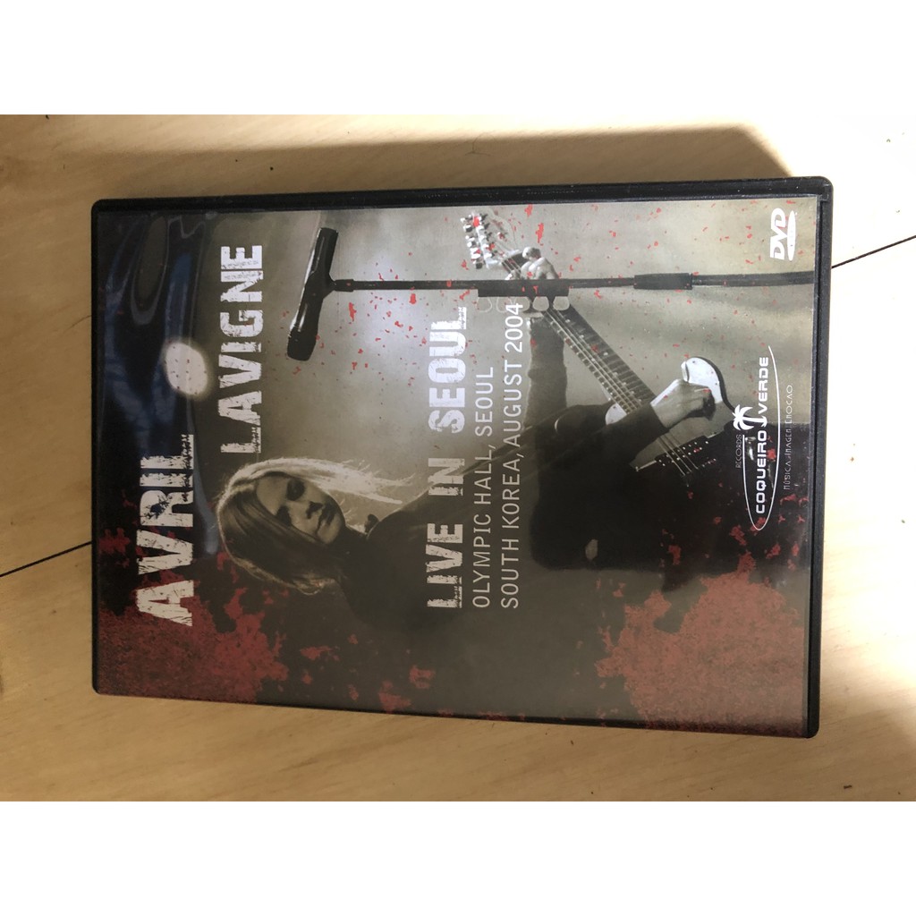DVD original show Avril Lavigne live in Seoul ao vivo em seoul | Shopee ...