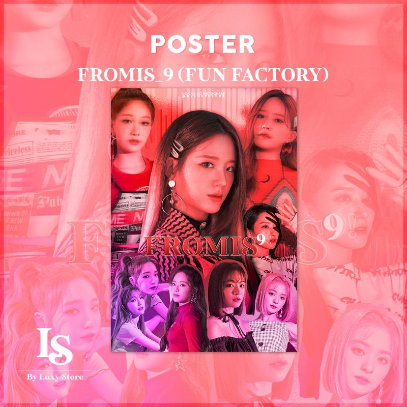 POSTER FROMIS_9 (FUN FACTORY) | Shopee Brasil