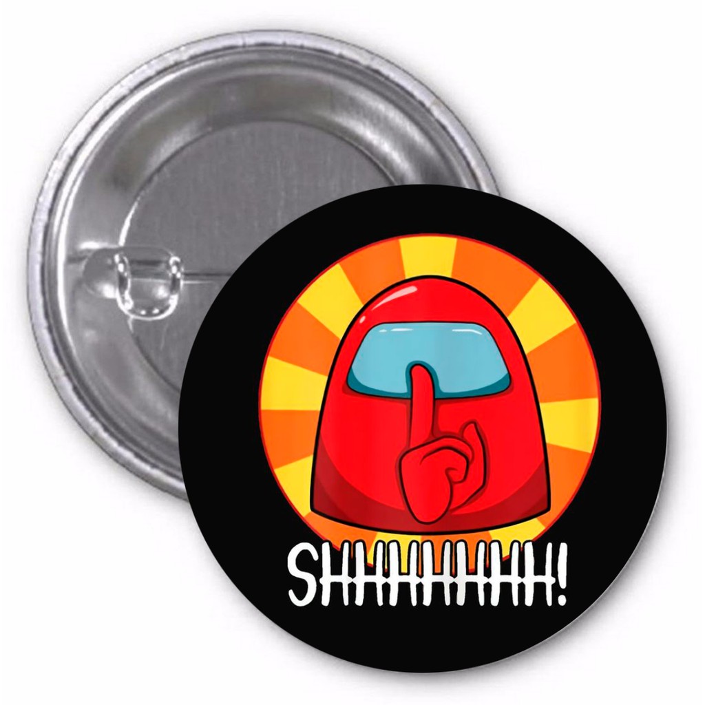 Botton Among Us bottons boton botons buton butons button buttons broche ...