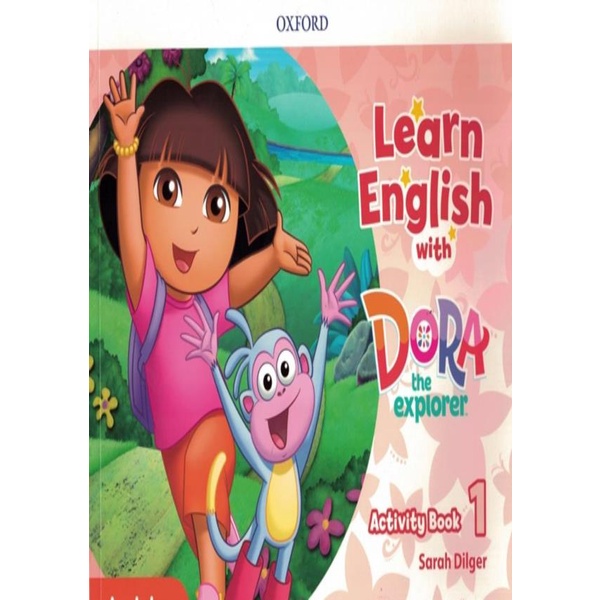 Livro - Learn English With Dora The Explorer 1 Ab | Shopee Brasil