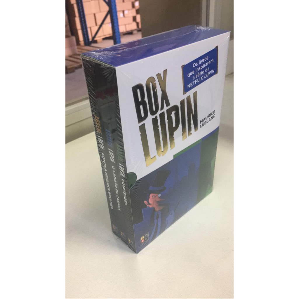Box Lupin - Maurice Leblanc (Lacrado) | Shopee Brasil
