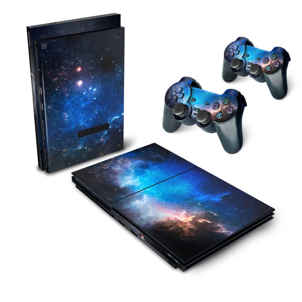 Skin PS2 Slim Adesivo - Universo Cosmos | Shopee Brasil