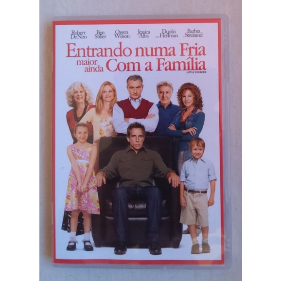 DVD ENTRANDO NUMA FRIA MAIOR AINDA COM A FAMILIA COMEDIA BEN STILLER ...