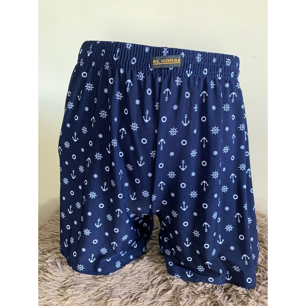 Kit 5 Cueca Samba Canção Pijama Malha Fria Roupa Masculina Short Dormir ...