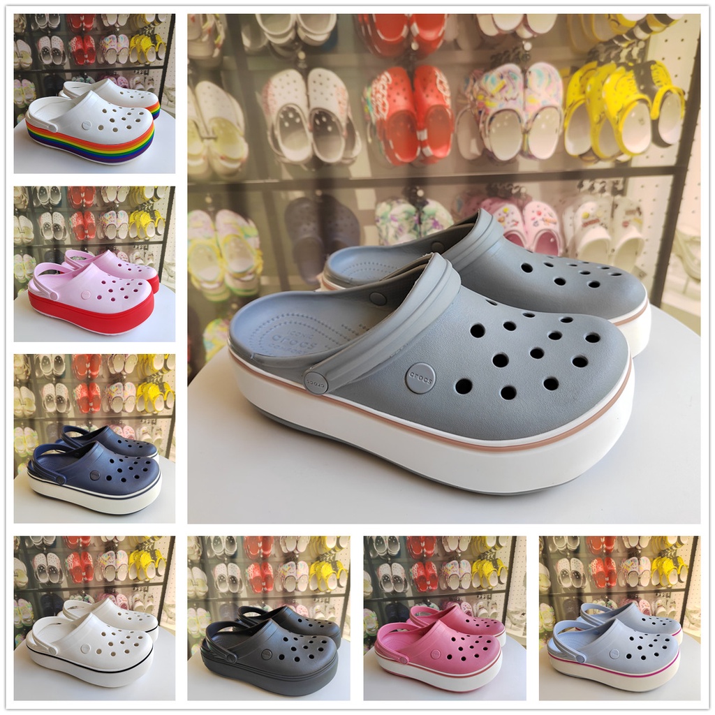 Crocs Sandália Croc Original Feminina De Grossa m3 205434] | Shopee Brasil